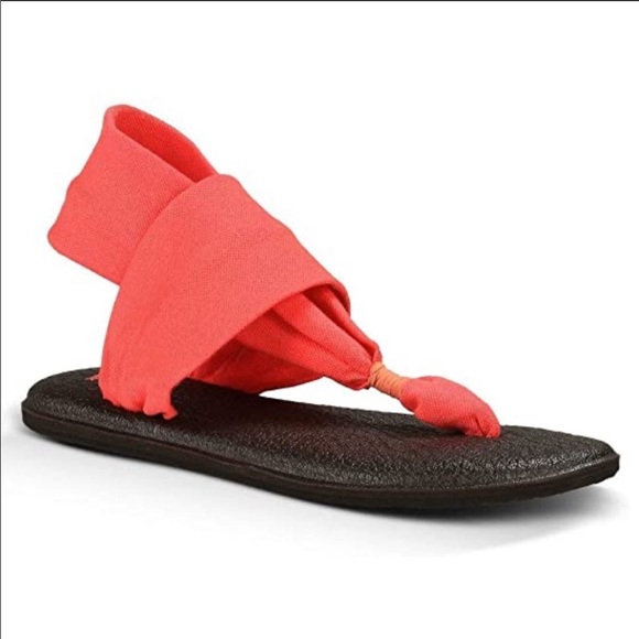Sanuk | Shoes | New Sanuk Coral Yoga Mat Sling Sandal | Poshmark